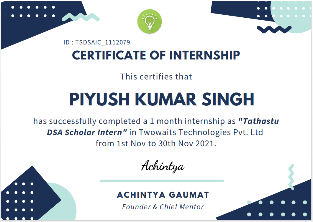 Piyush Portfolio Site